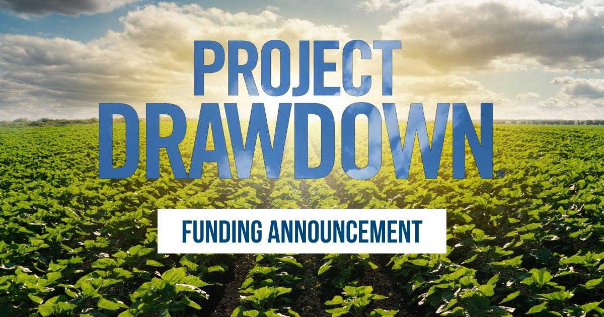 Project Drawdown receives US$300,000 grant from the Seeding the Future ...